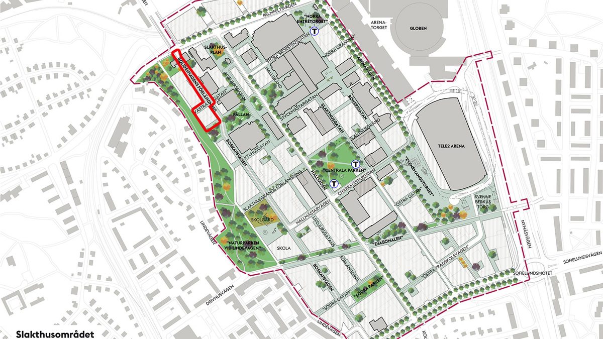 Slakthusområdet etapp 2C – Gymnasiekvarteret - Stockholms stad