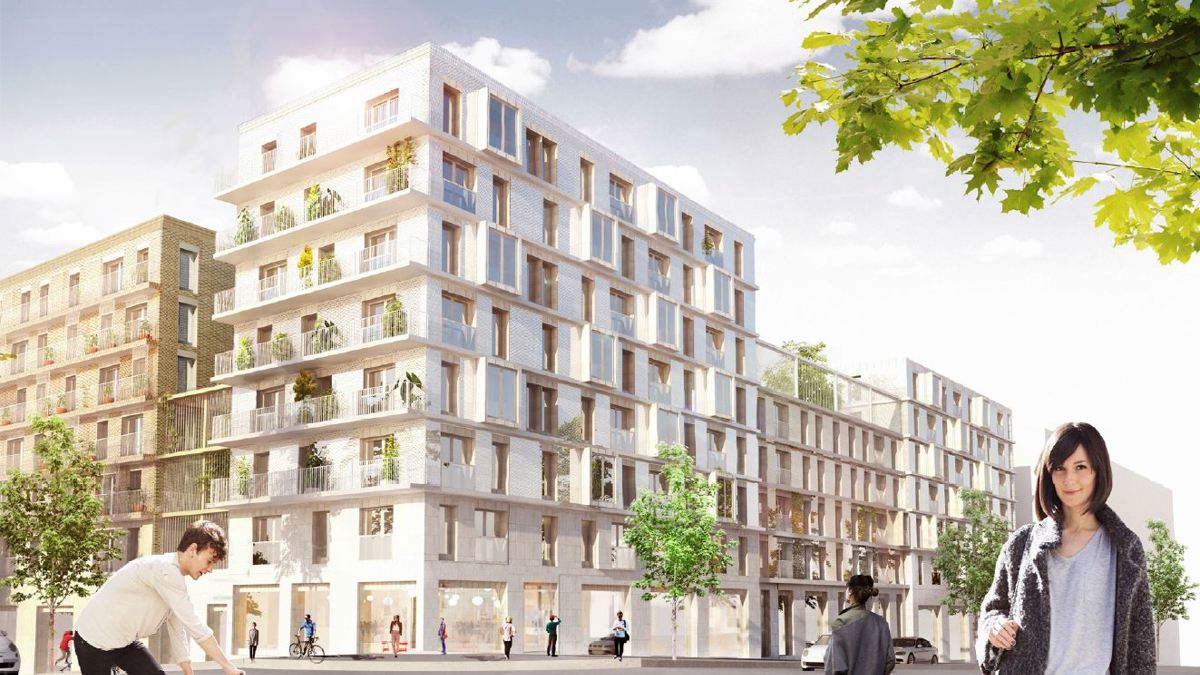 Kista äng, ny stadsdel i Kista - Stockholms stad
