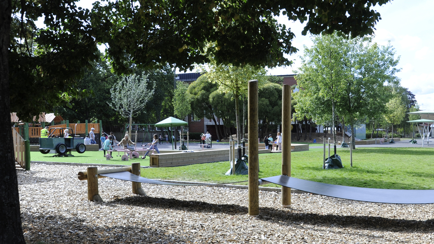 Vårgårdens parklek har rustats upp - Stockholms stad