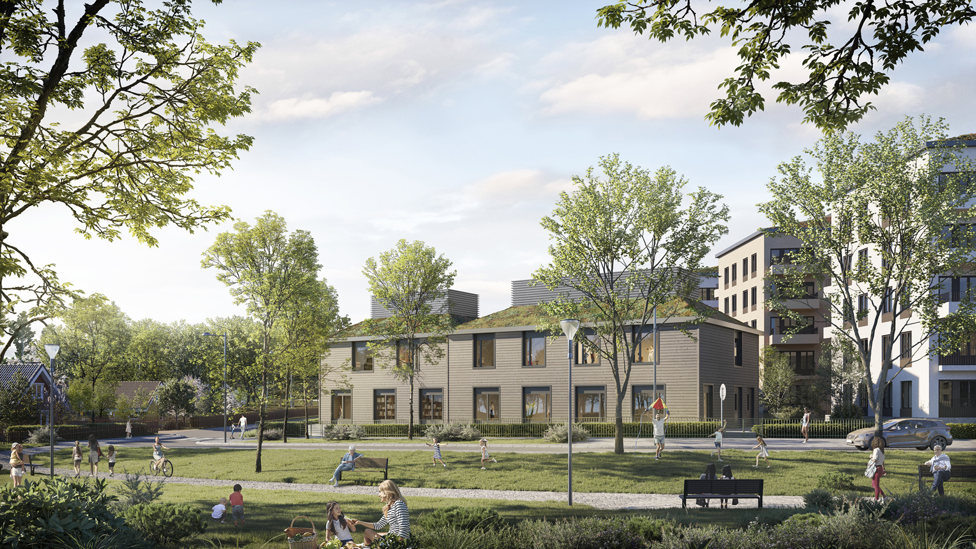 Ny stadsdel vid Linta gårdsväg - Stockholms stad