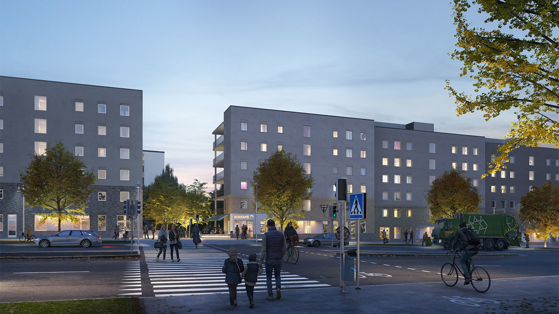 Flerbostadshus och förskola i Farsta Strand - Stockholms stad