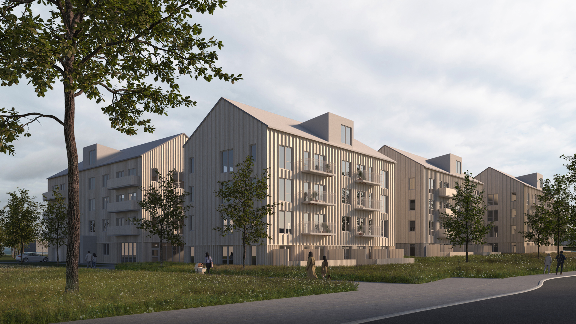 Bostäder vid Nälstastråket - Stockholms stad