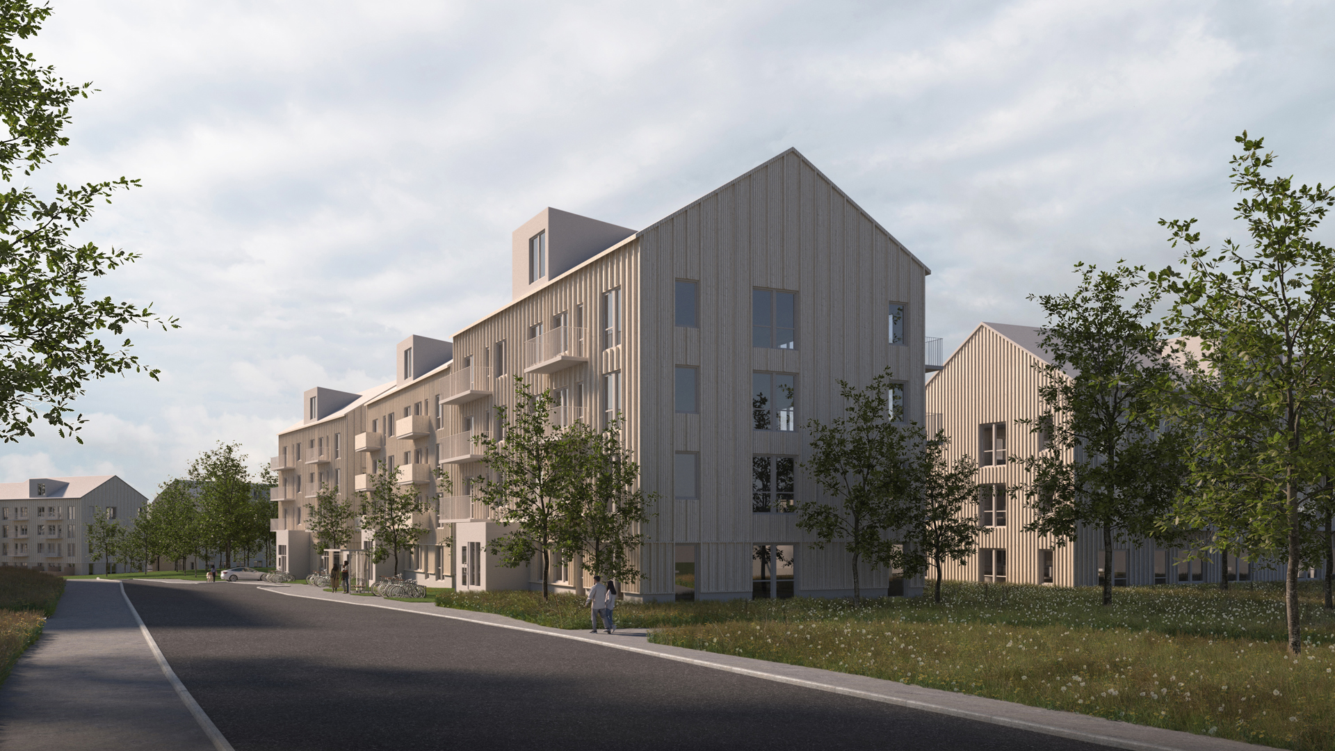 Bostäder vid Nälstastråket - Stockholms stad