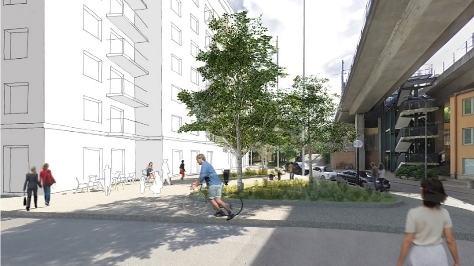 Kontor blir till bostäder på Stora Essingen - Stockholms stad