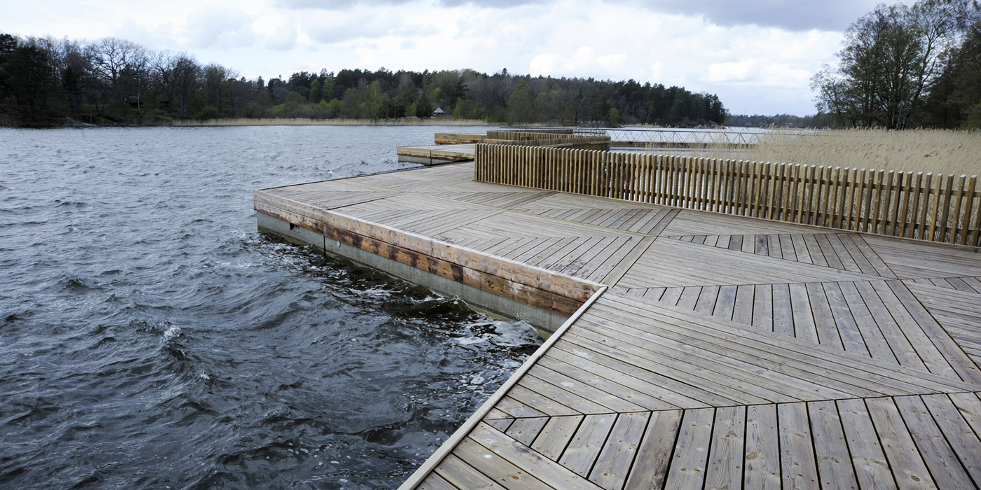 Magelungens strandpromenad - Stockholms stad