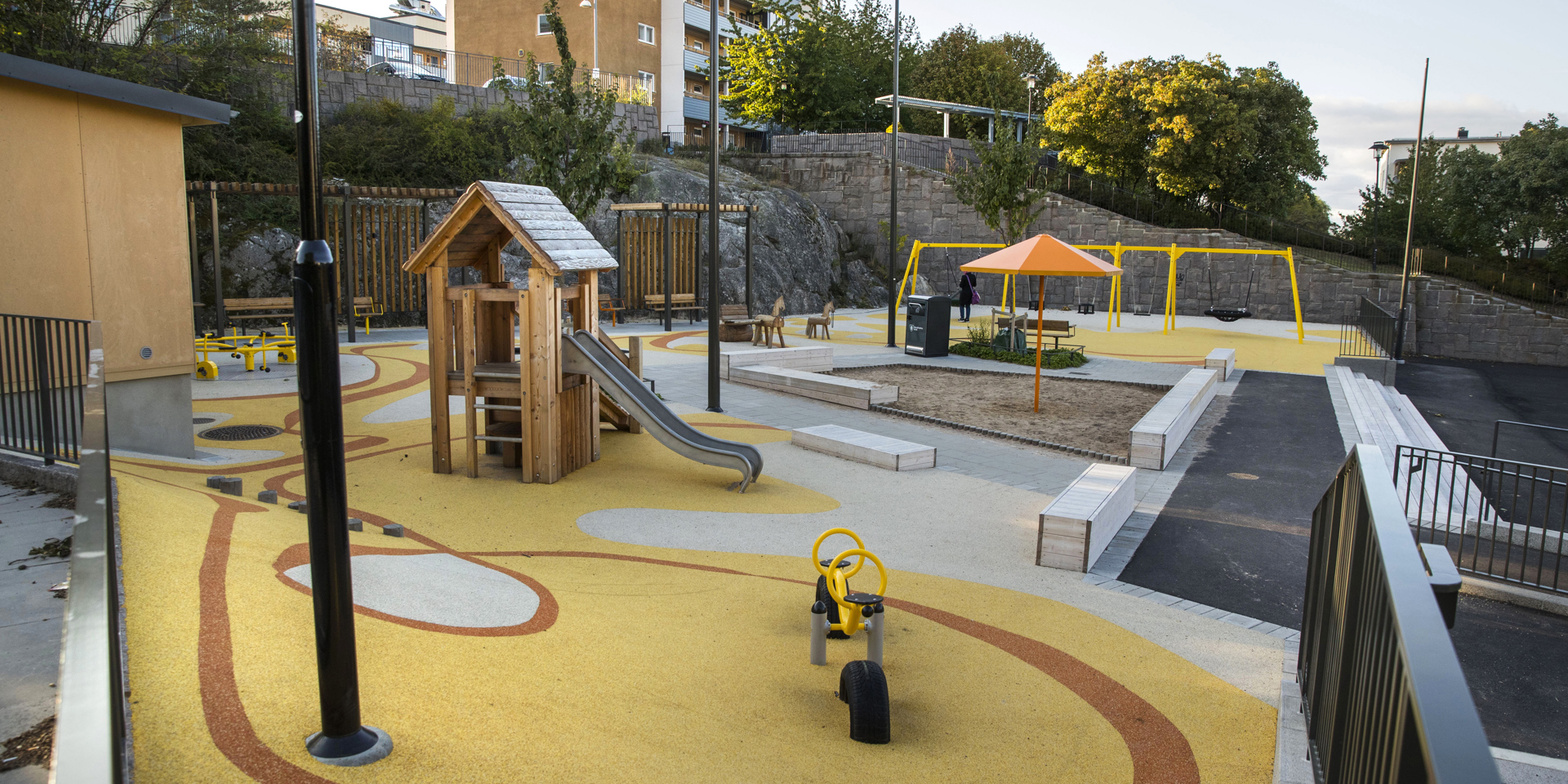 Backens parklek rustas upp - Stockholms stad