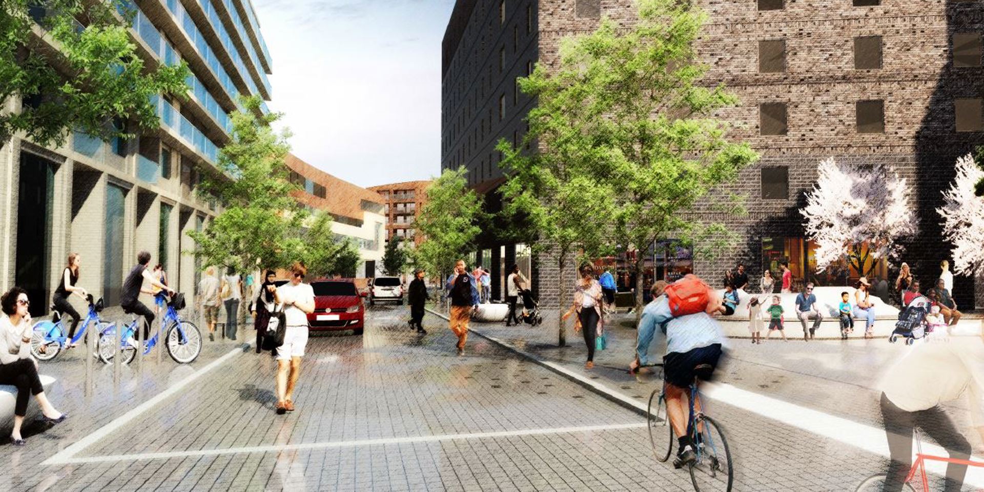 Kista äng, ny stadsdel i Kista - Stockholms stad