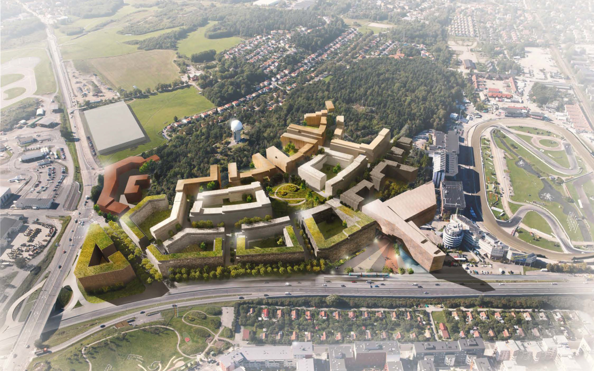 Tvärbanan till Helenelund - Stockholms stad