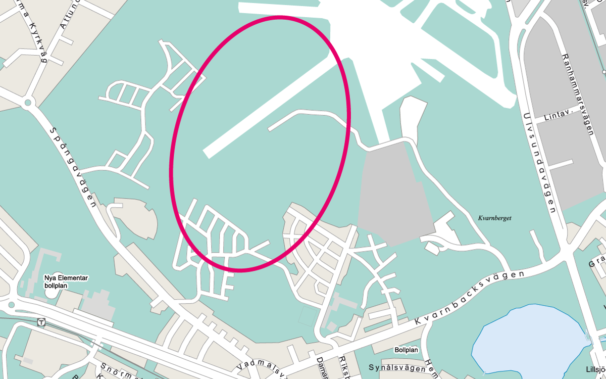 Ny stadsdel vid Linta gårdsväg - Stockholms stad