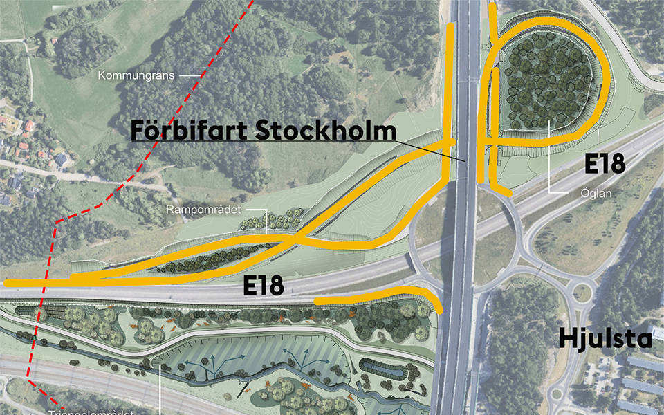 Tvärbanan till Helenelund - Stockholms stad