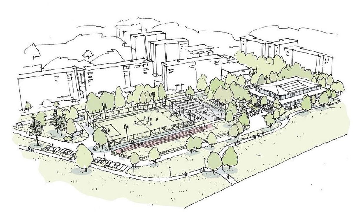 Ny idrottshall i Akalla - Stockholms stad