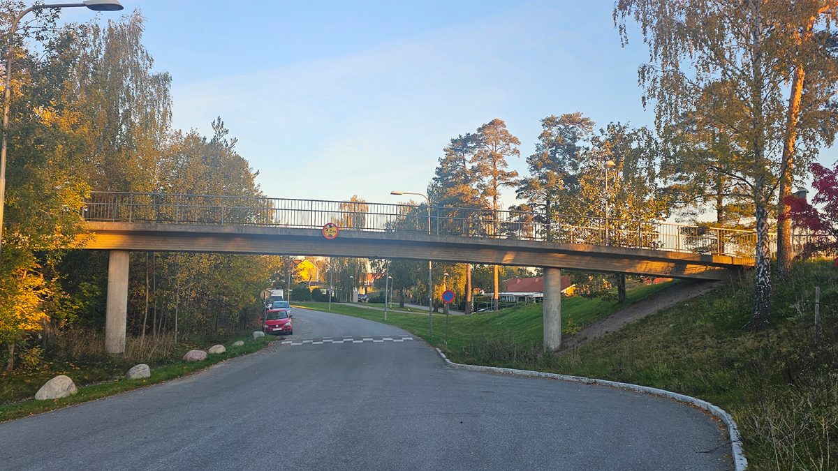 Tätskiktsrenovering av broar i Backlura - Stockholms stad