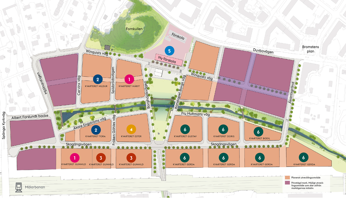 Etapp 1 - Bromstensstaden - Stockholms stad