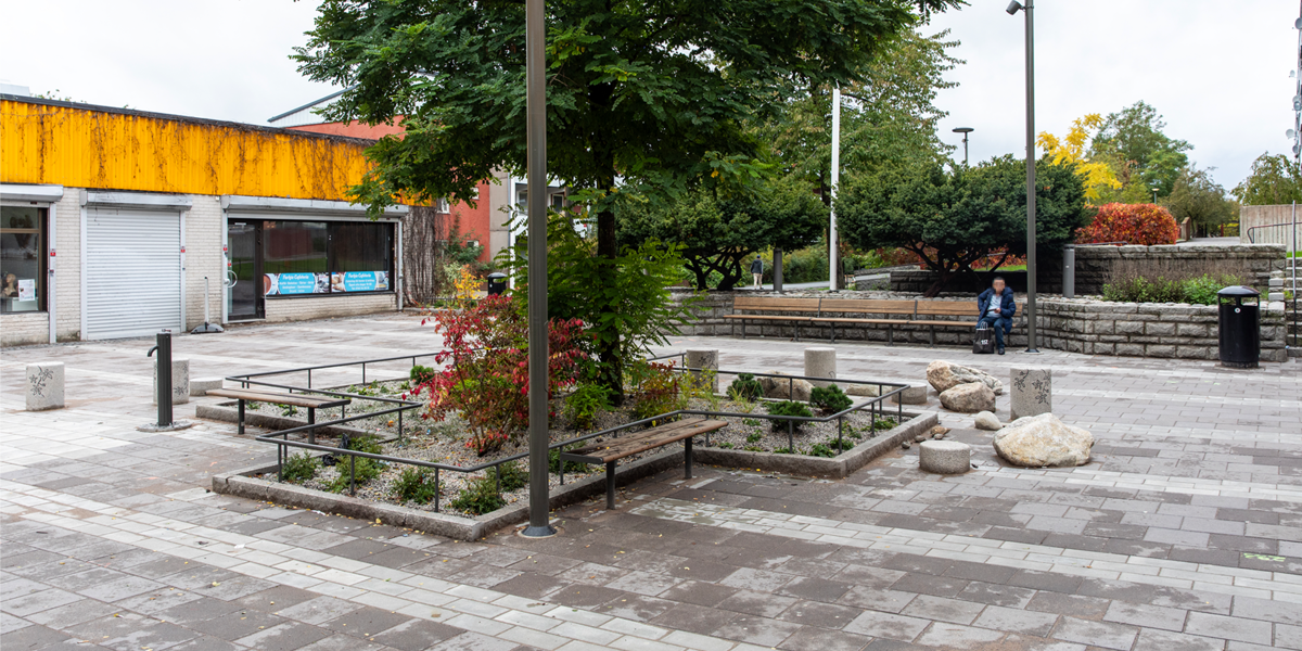 Hjulsta torg rustas upp - Stockholms stad
