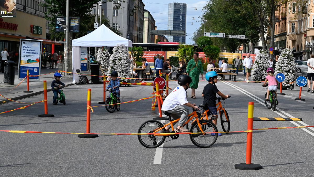 Bilfria helger på Sveavägen - Stockholms stad