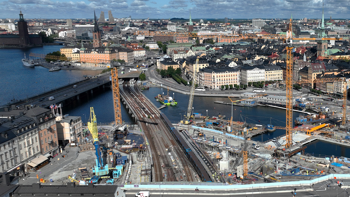 Entreprenörer i Projekt Slussen - Stockholms stad