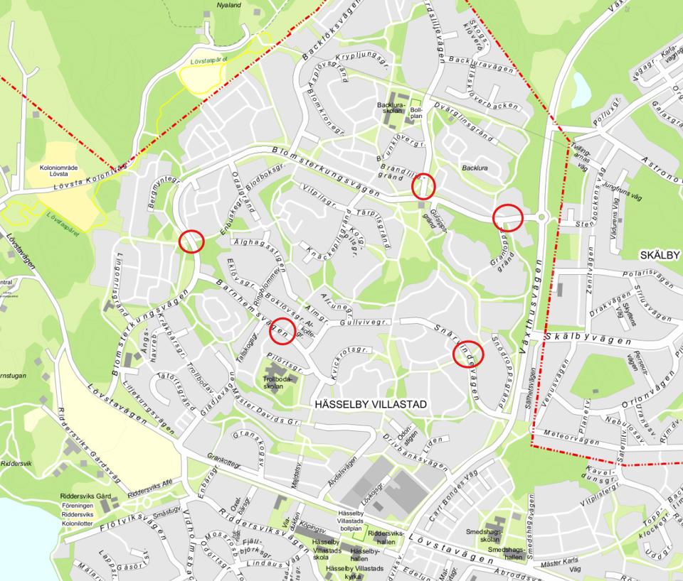 Tätskiktsrenovering av broar i Backlura - Stockholms stad