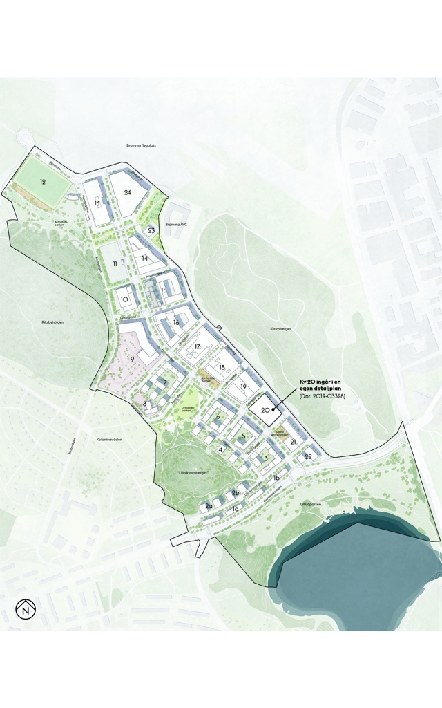 Ny stadsdel vid Linta gårdsväg - Stockholms stad