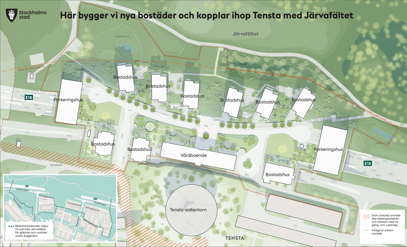 Bostäder på Tenstaterrassen - Stockholms stad