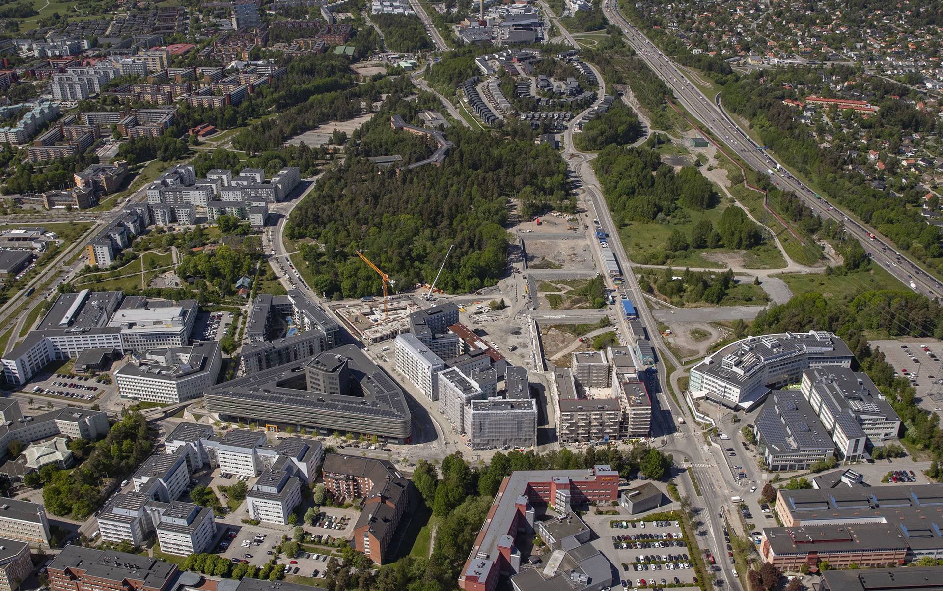 Kista äng, ny stadsdel i Kista - Stockholms stad